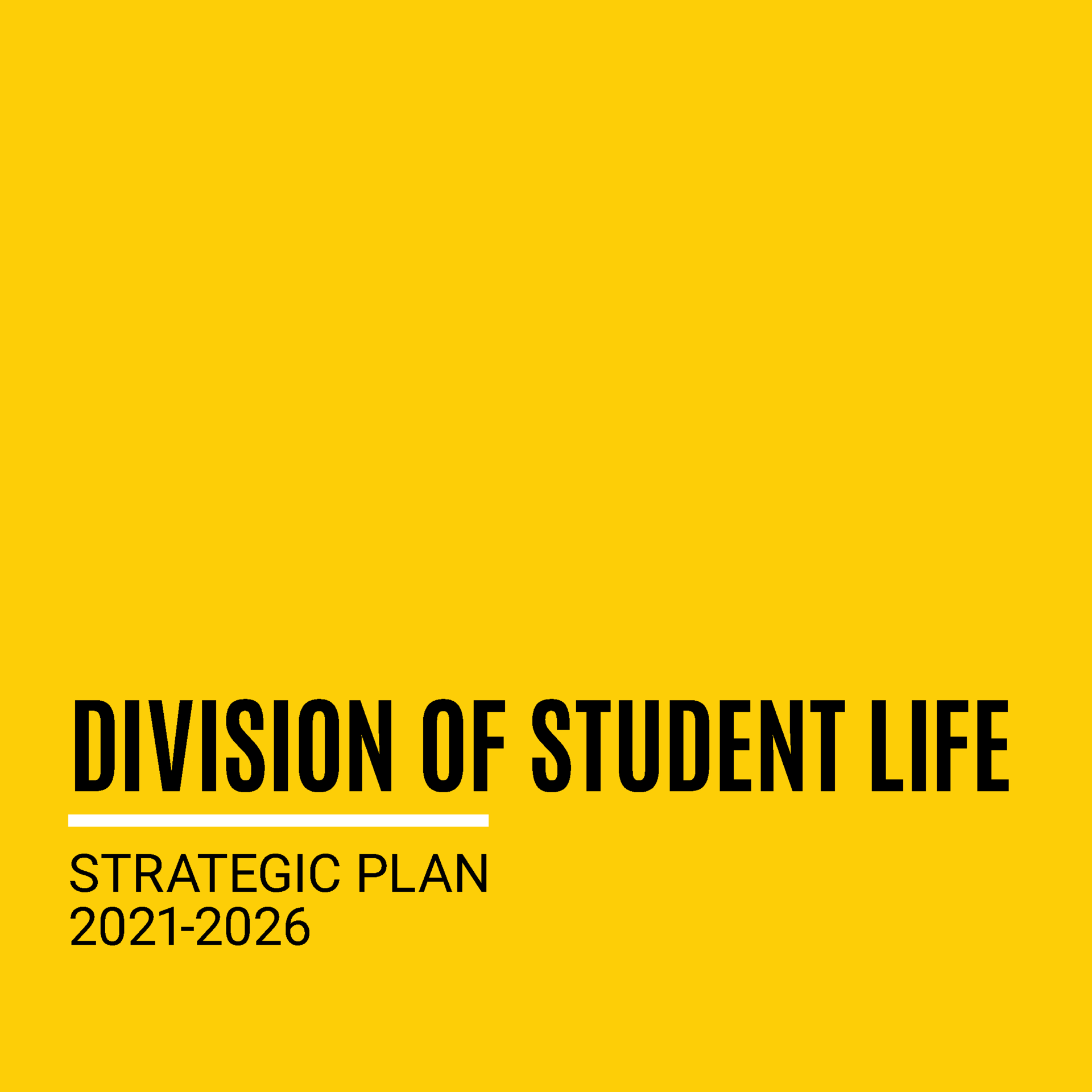 2021-2026 Strategic Plan | Division of Student Life - The University of ...